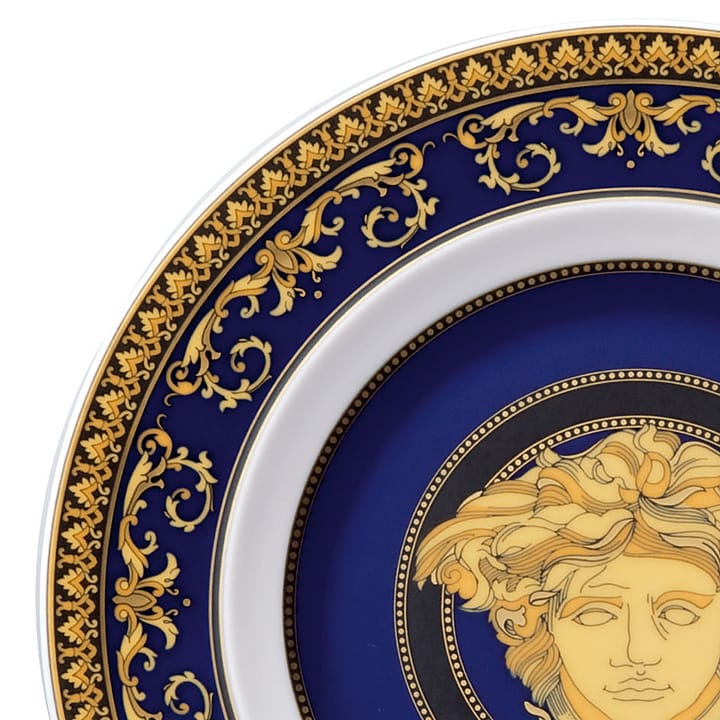 Piattino Versace Medusa Blue da Versace → NordicNest.it Piattino Versace Medusa Blue da Versace → NordicNest.it